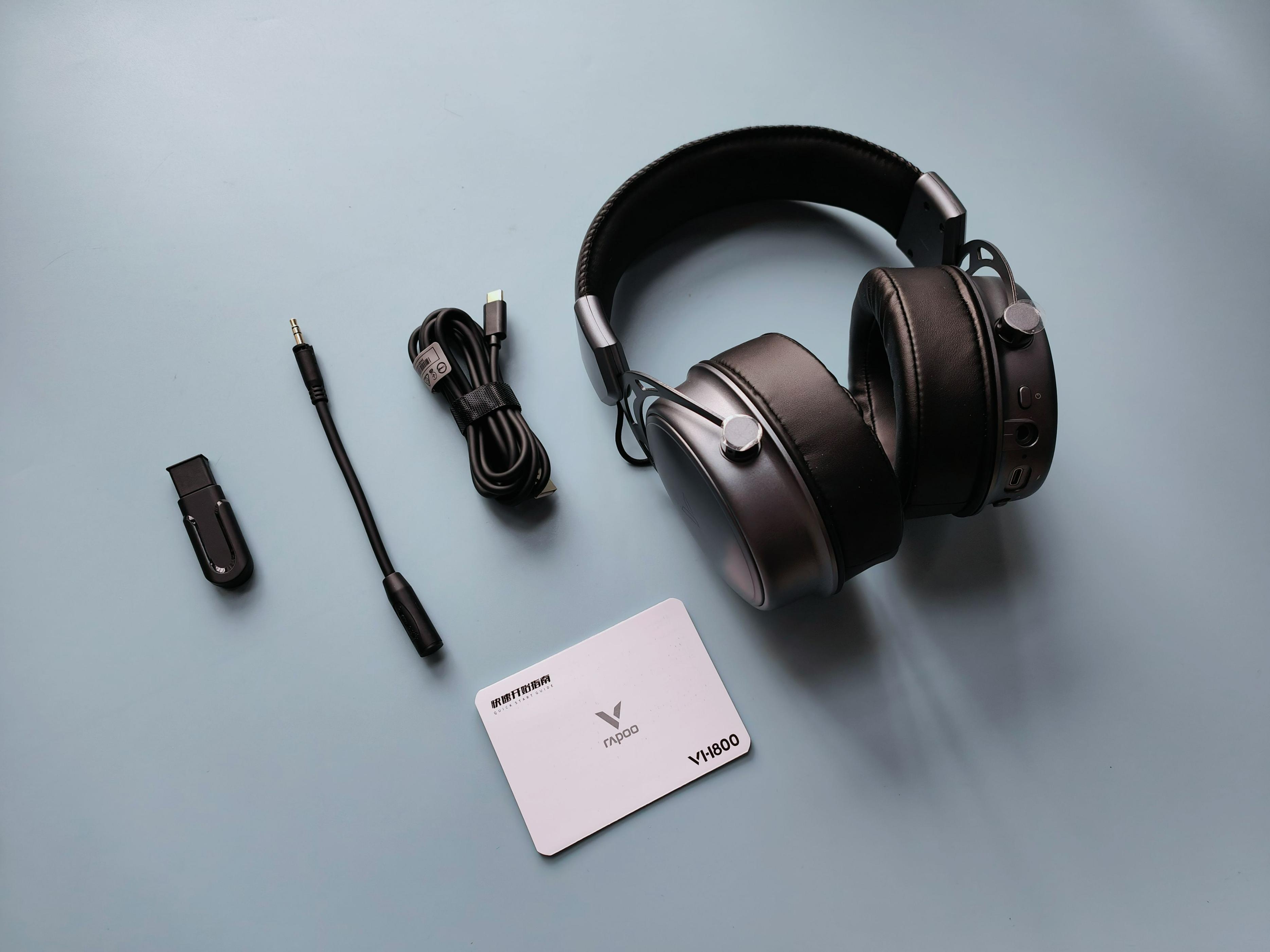 How to choose a gaming headset?Rapoo VH800 dual-mode wireless color ...