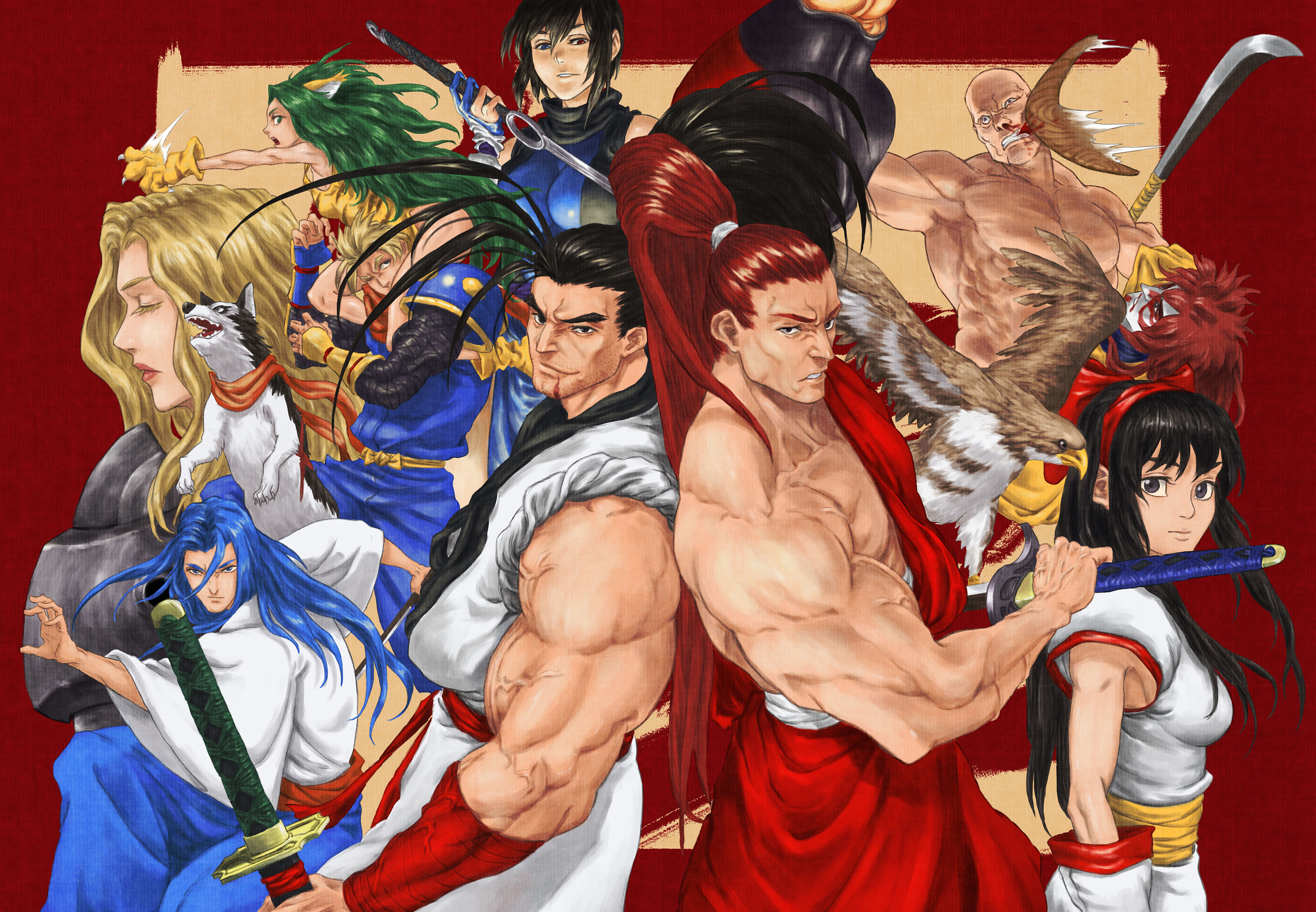 SNK's four major games, two shooting games, and two fighting ...