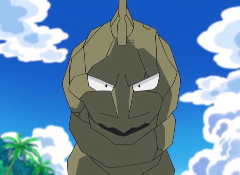 The rare big rock snake on Big Rock Snake Island in "Pokémon" is ...