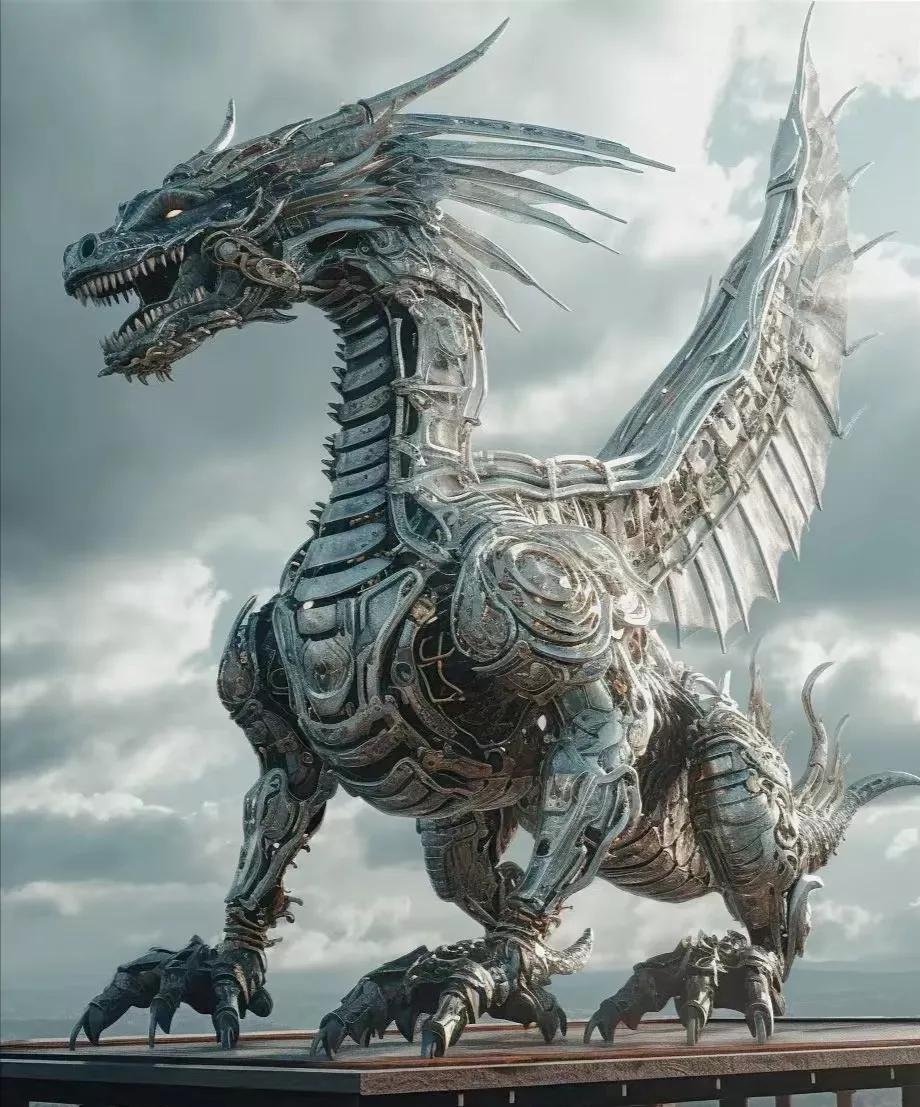 mechanical dragon - iMedia