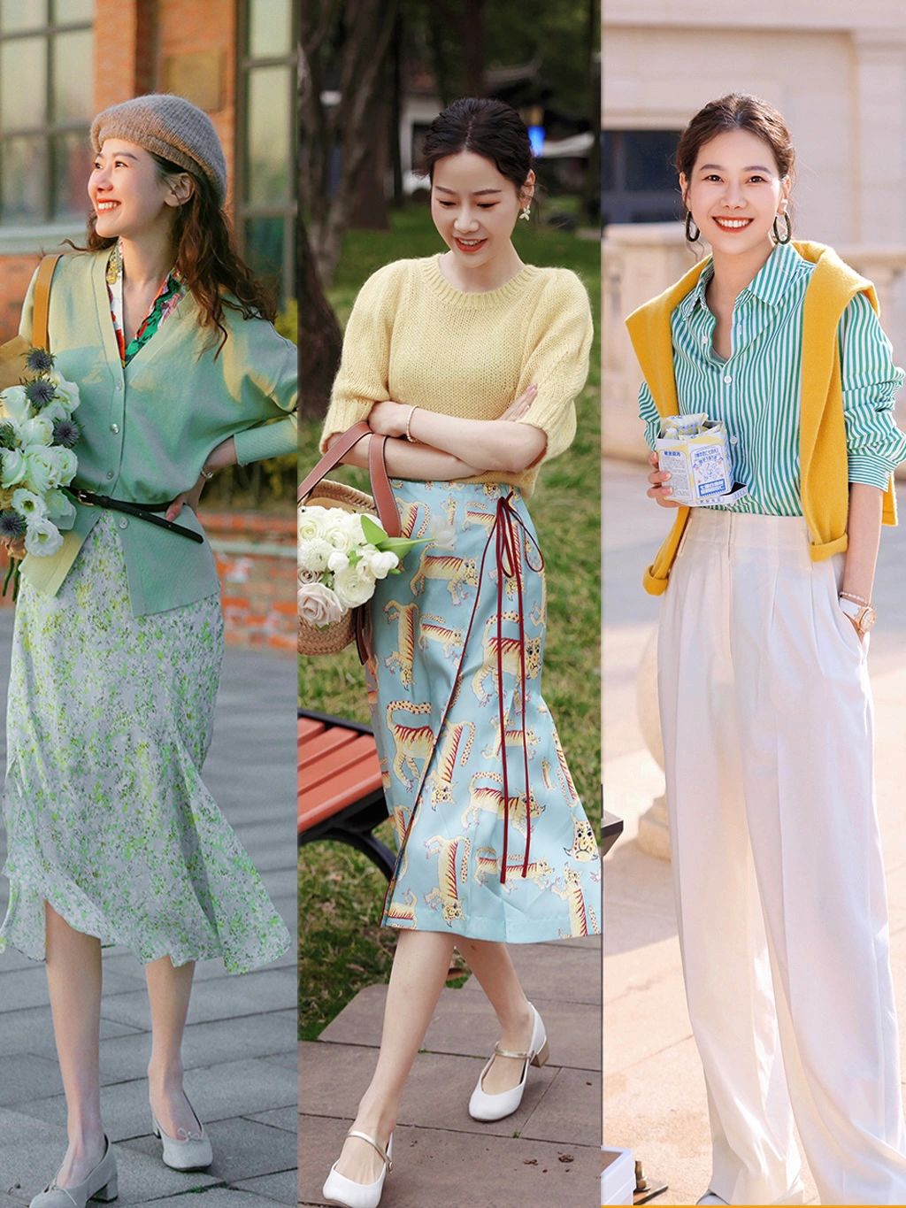 35+ women can also dress colorfully, 30 sets of fresh and energetic ...