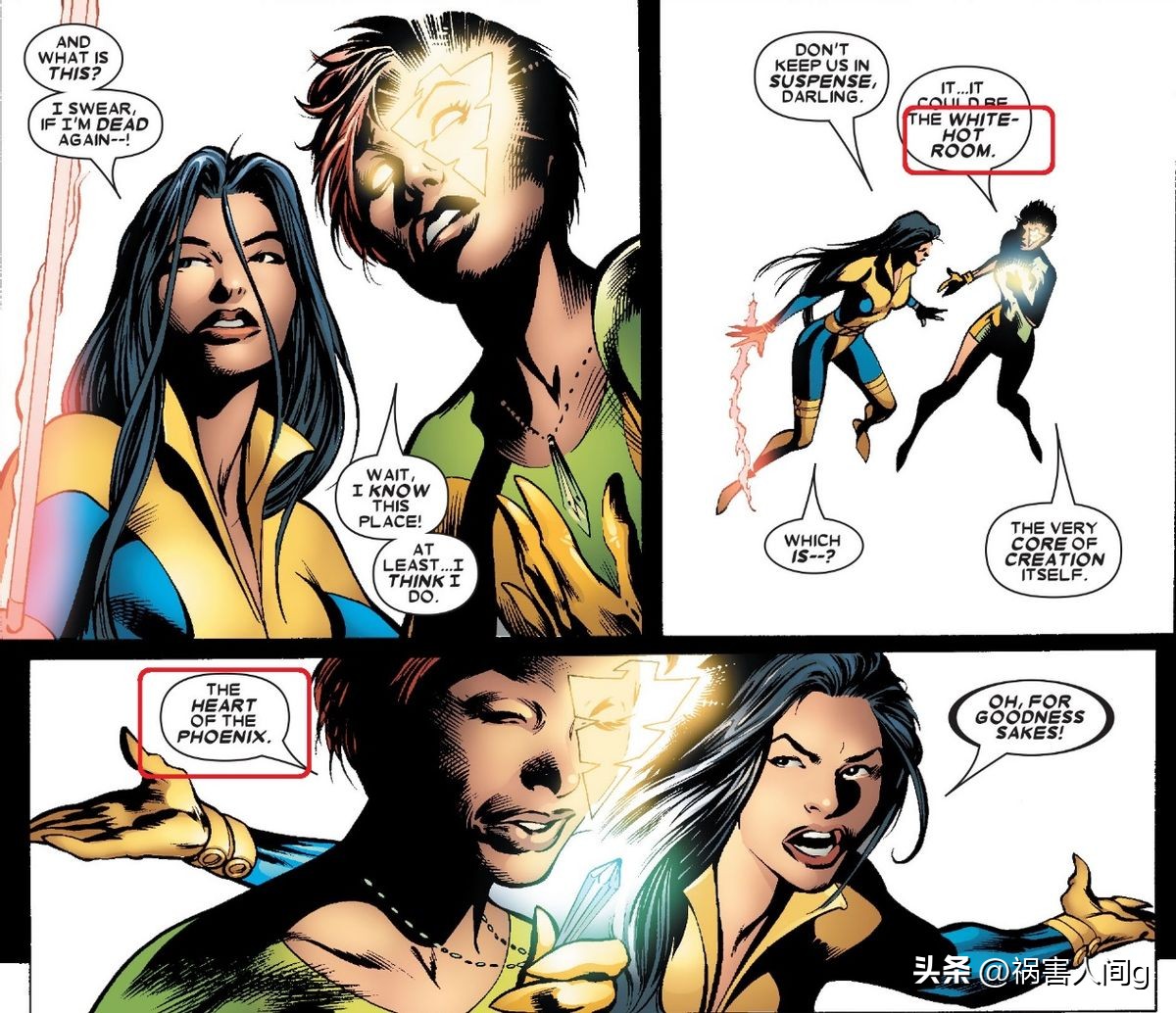 Phoenix Force: Represents unborn life in the Marvel Universe, as well ...