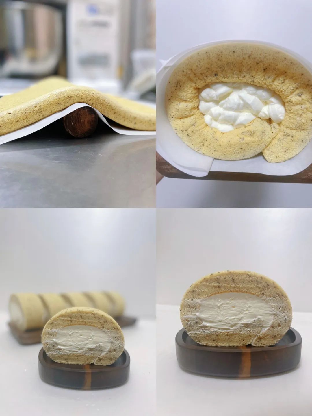 Baking // Earl Gray Tea Roll Cake, No Cracking, Super Soft - iMedia