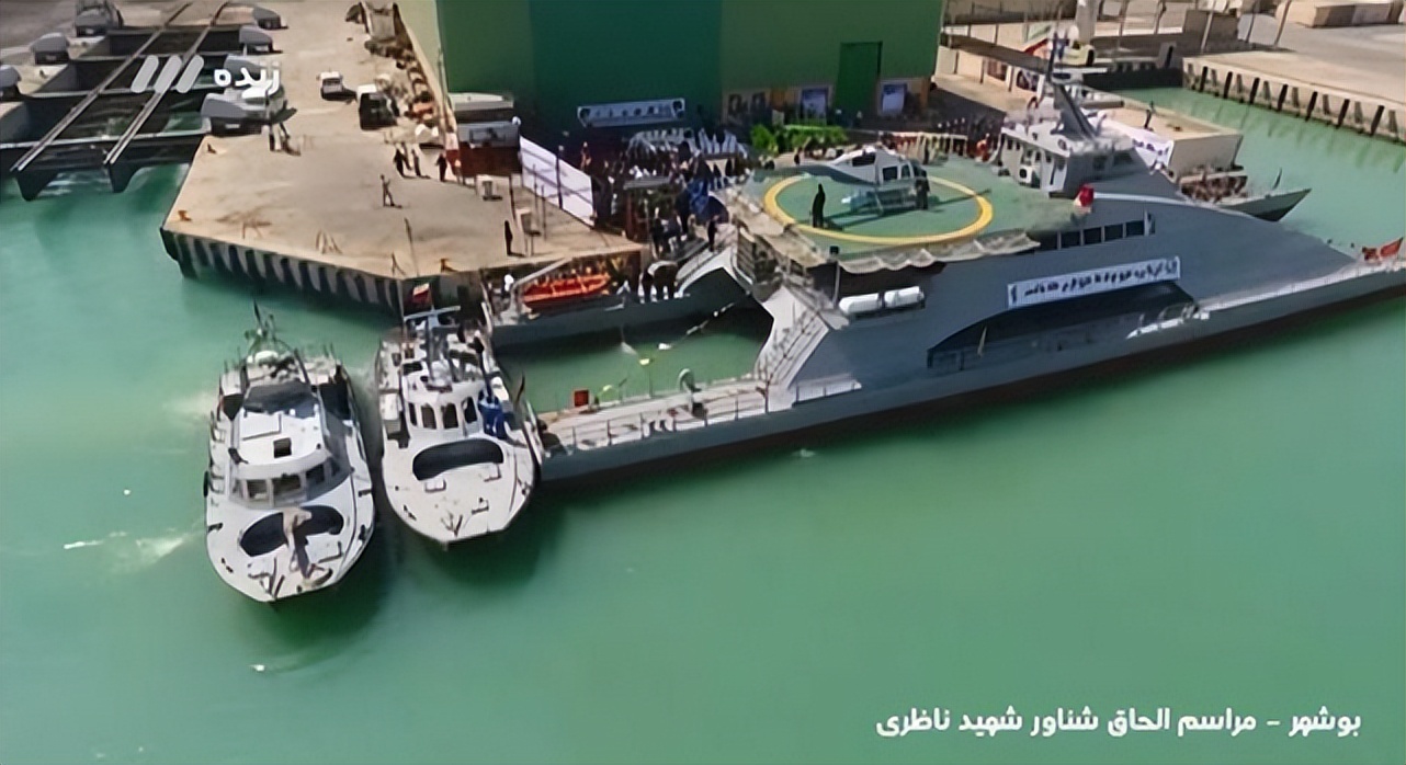 The new 600-ton ship of the Iraqi Navy has a ship-mounted vertical ...