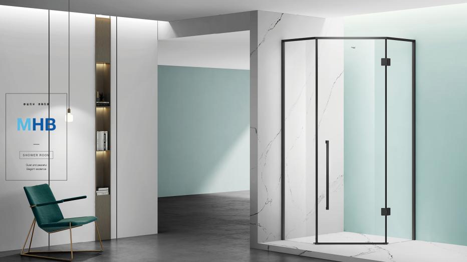 Flange bath king minimalist shower room, redefining light and luxurious ...