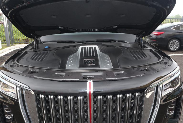 Hongqi's new car HS9 is powered by exposure, equipped with the same 4.0T LS7, mass production at ...