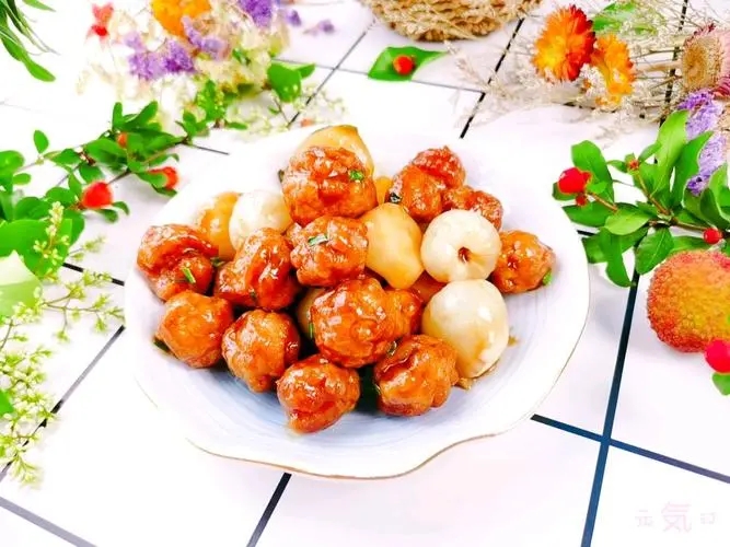 Three methods of making "Lychee Meat" in "Ancient Cuisine Picking Zero ...