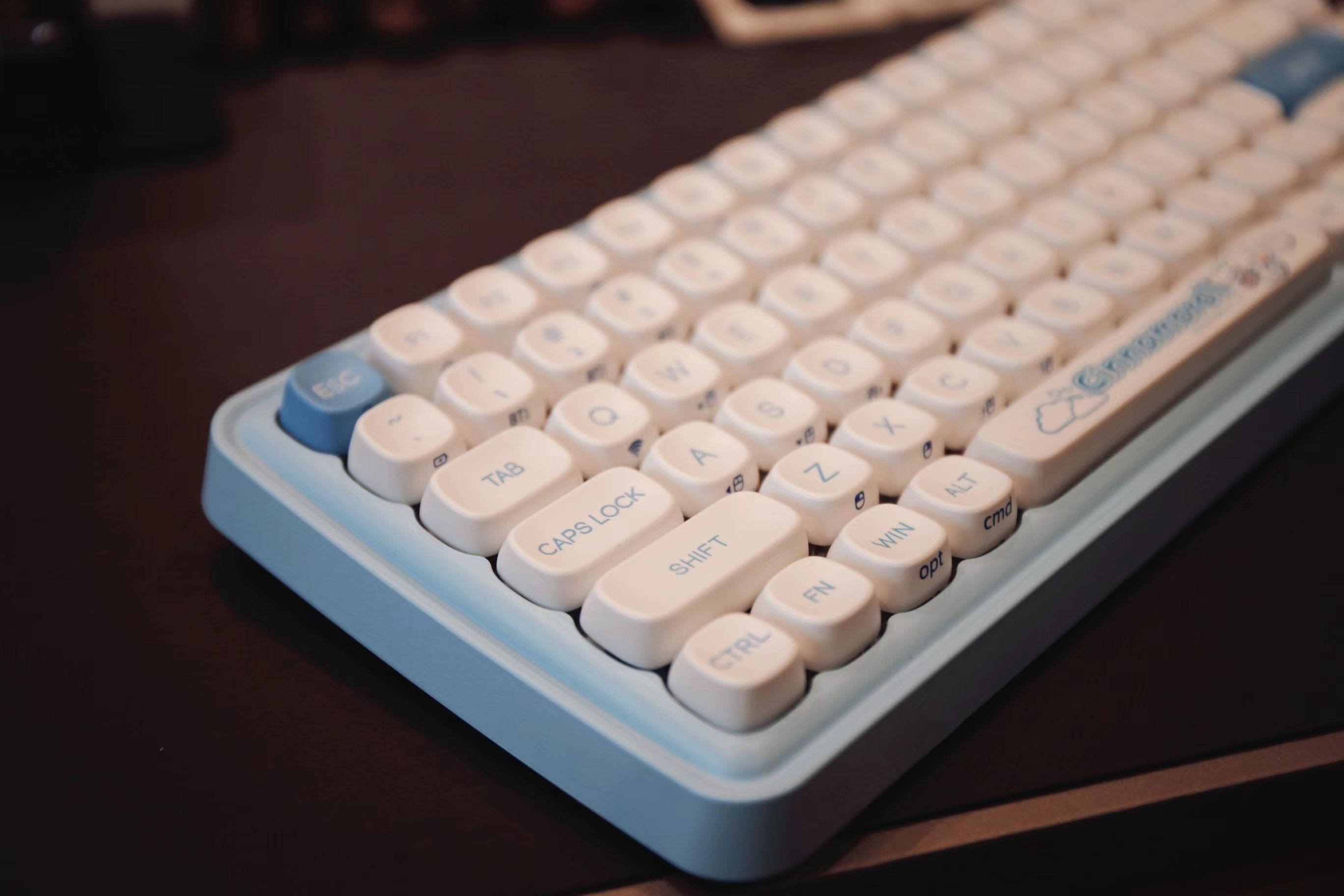 The keyboard that makes people fall in love at a glance, Yugui Dog ...
