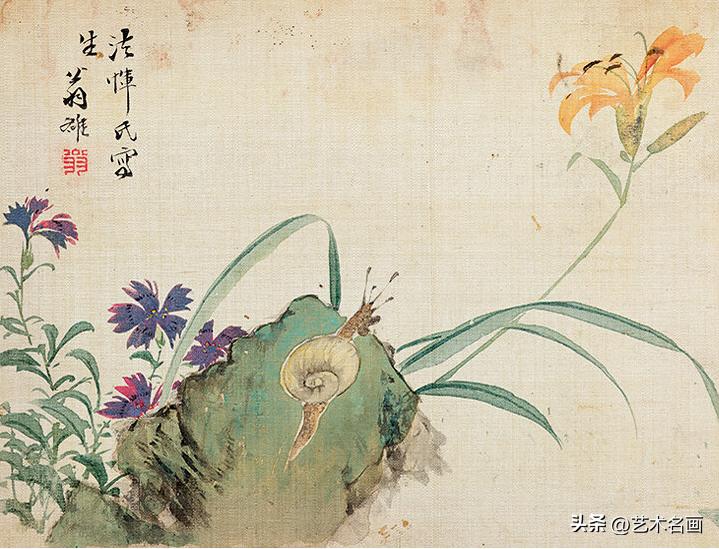 Paintings of Grass and Insects by Masters of the Qing Dynasty: Part ...