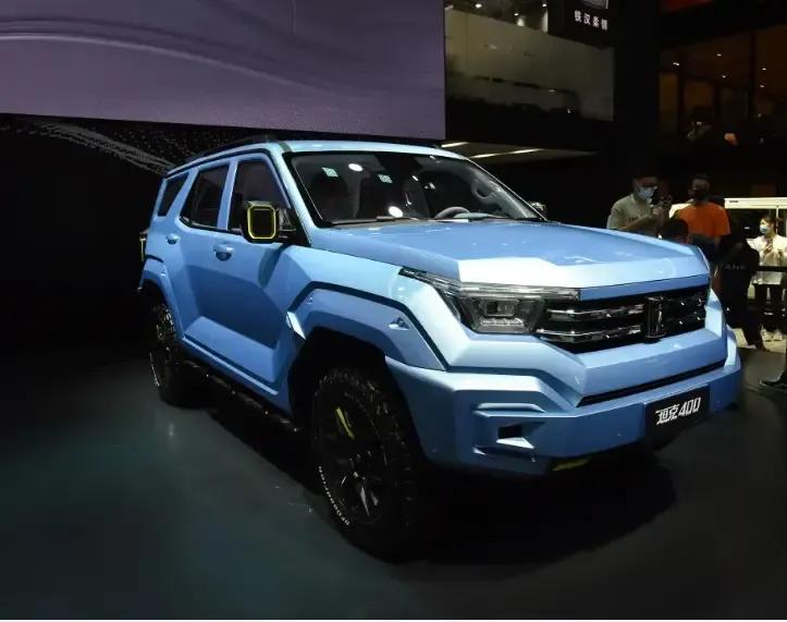 Tank 400 spy photos exposed, hardcore design, or will be equipped with 3.0T+9AT power - iNEWS