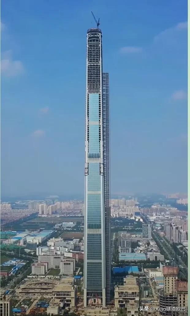 Although China's tallest skyscraper is crowned with a golden roof, it ...