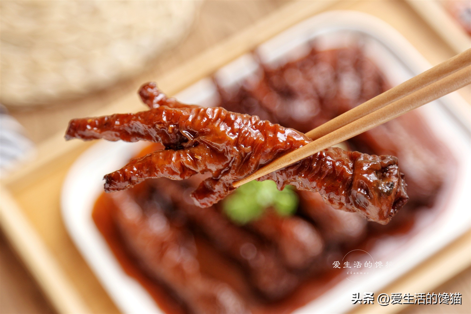 Without a drop of fried tiger skin chicken feet, the skin is fluffy and ...