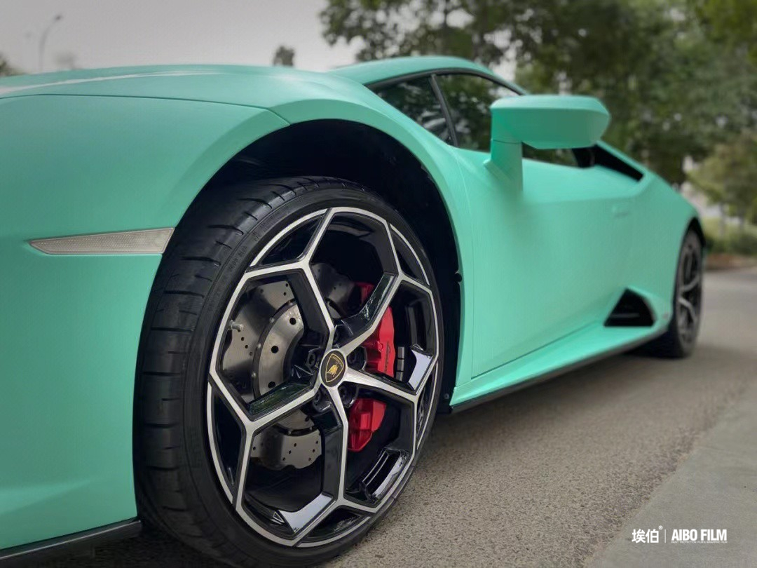 Lamborghini Eber color changing film PET matting Tiffany, refreshing ...