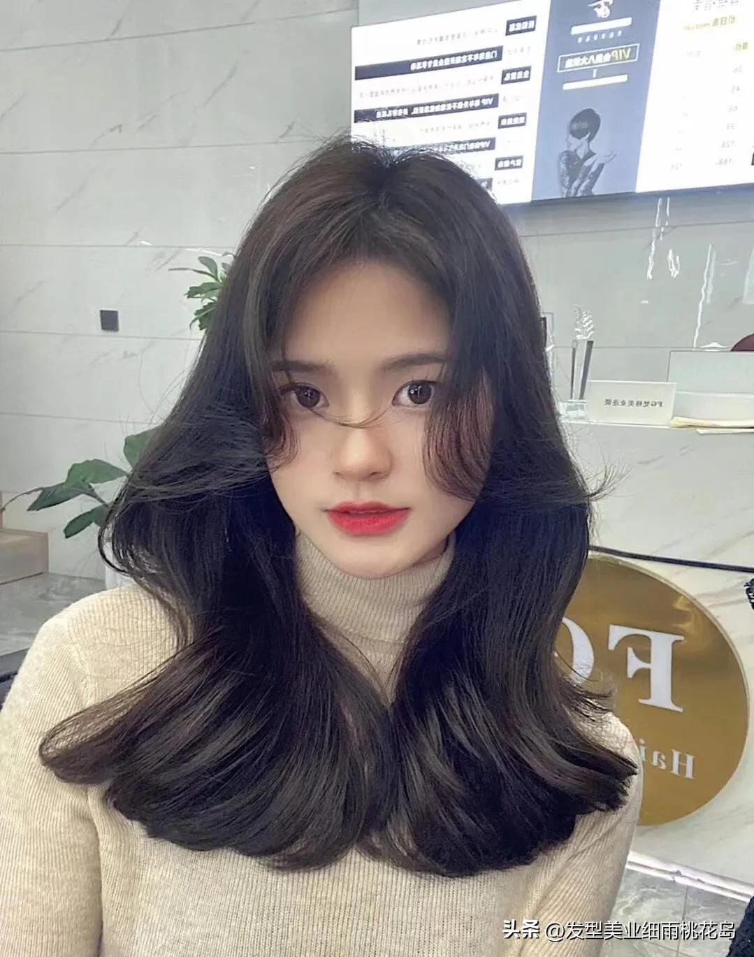 Korean style "cloud perm" with long hair is so beautiful! - iMedia