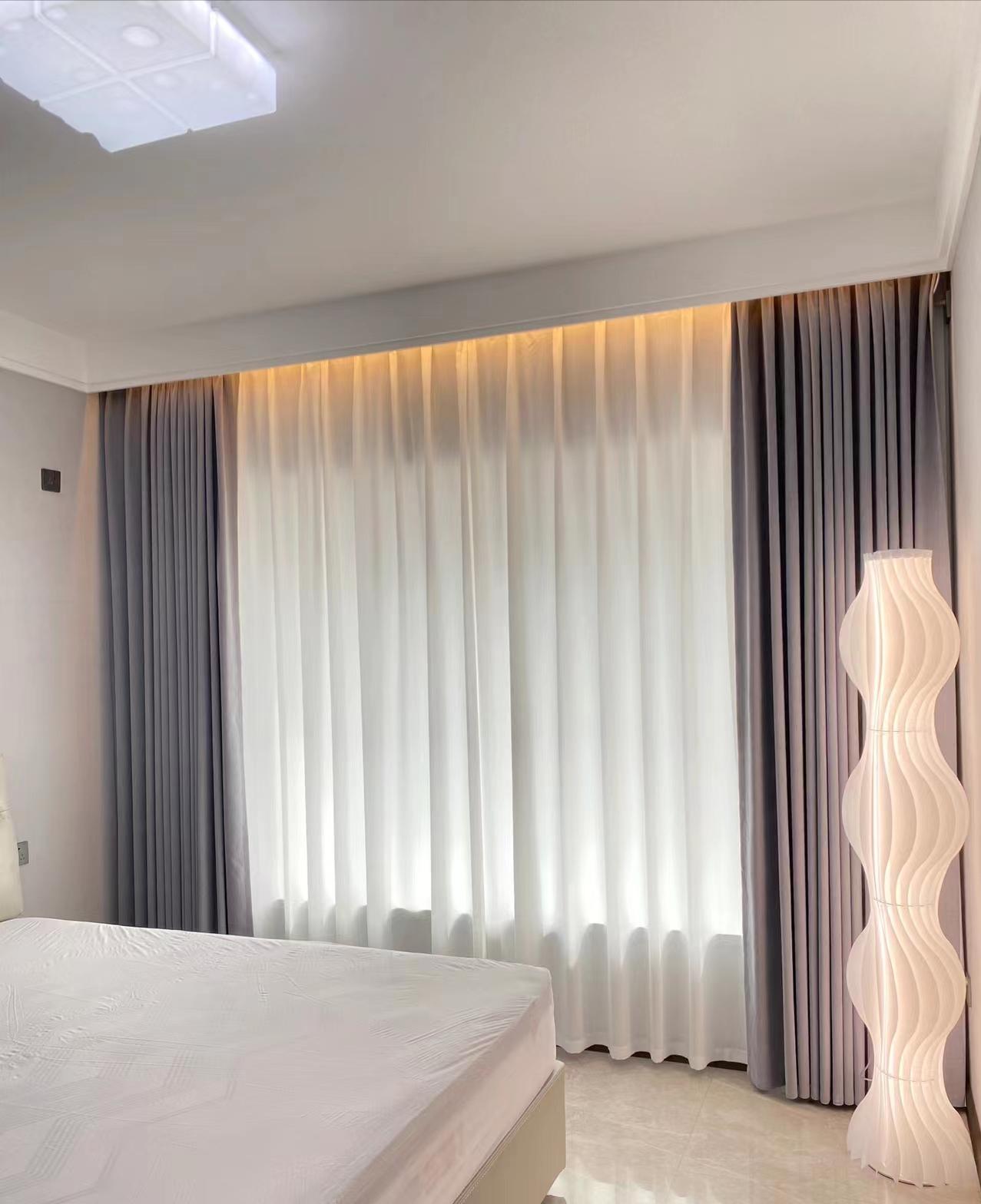 The curtain box is beautiful and practical, but many workers cut ...