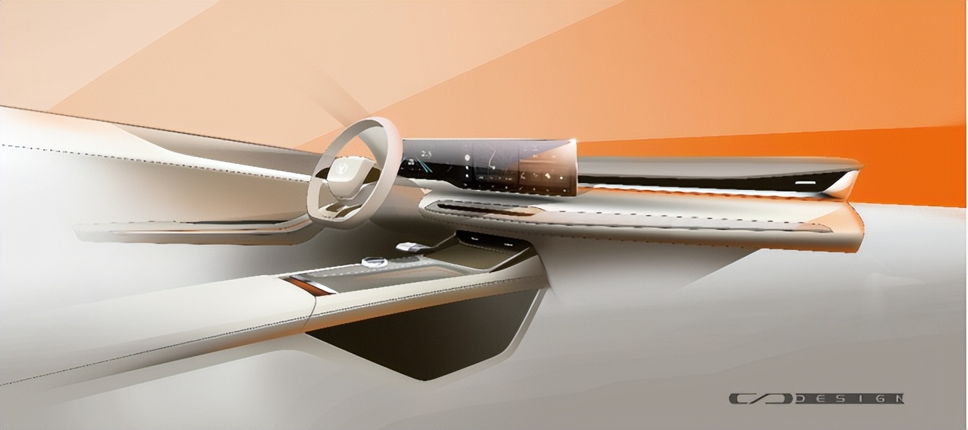 The overall shape of the avant-garde technology Changan Ruicheng PLUS ...