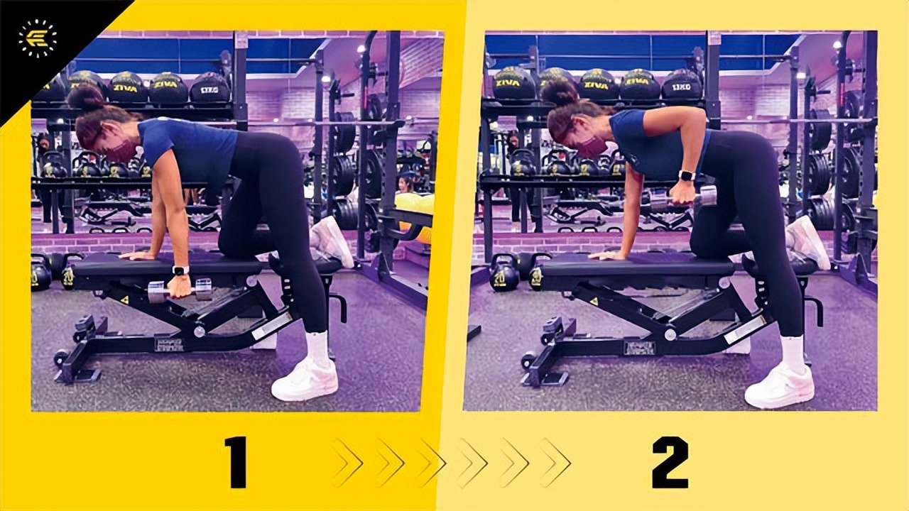 Just a bench can take you to complete the 8 basic movements of the ...