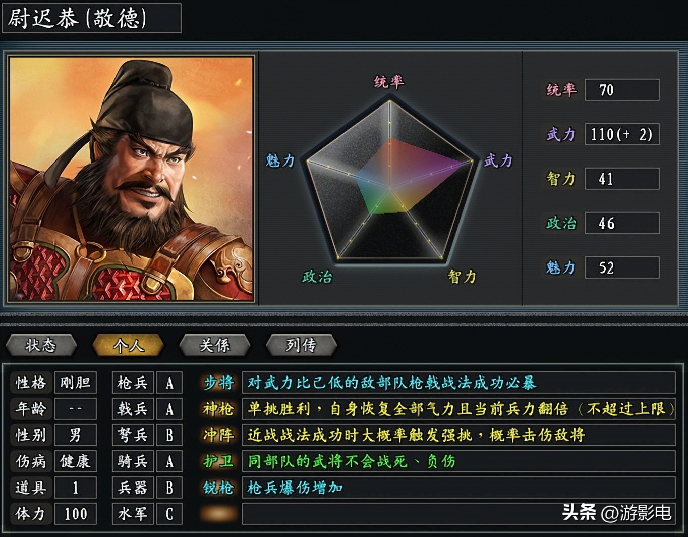 Romance of the Three Kingdoms 11 "True Heroes" General Li Tang ...