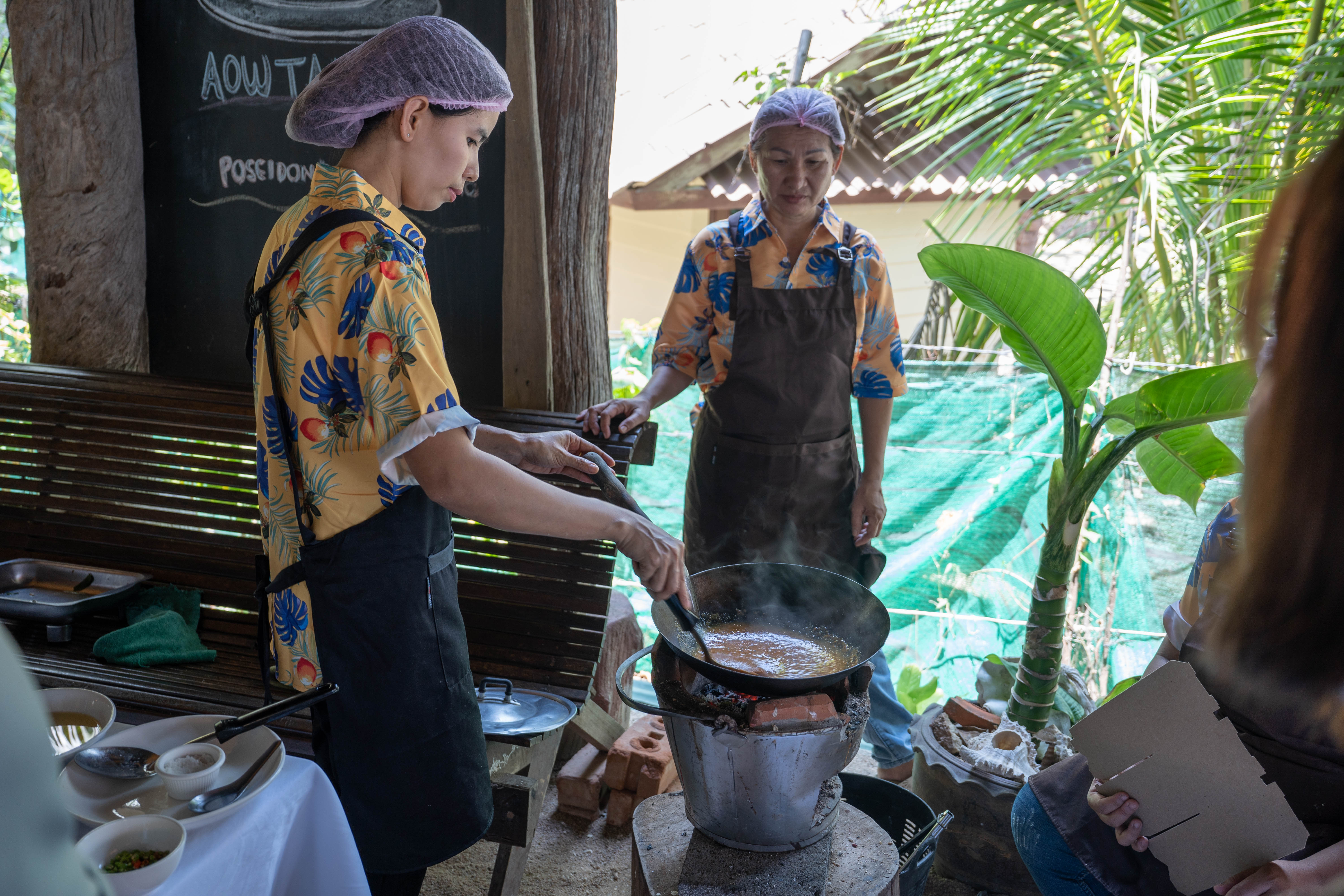 Experience a "zero pollution" cooking class in Thailand, it turns out ...