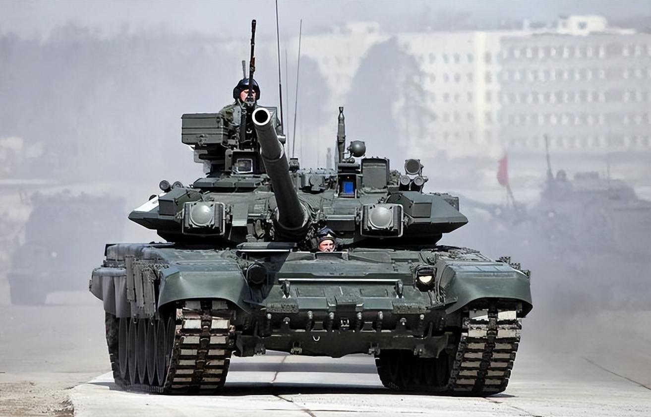 The secret weapon is deployed!The new main battle tanks of the Russian ...