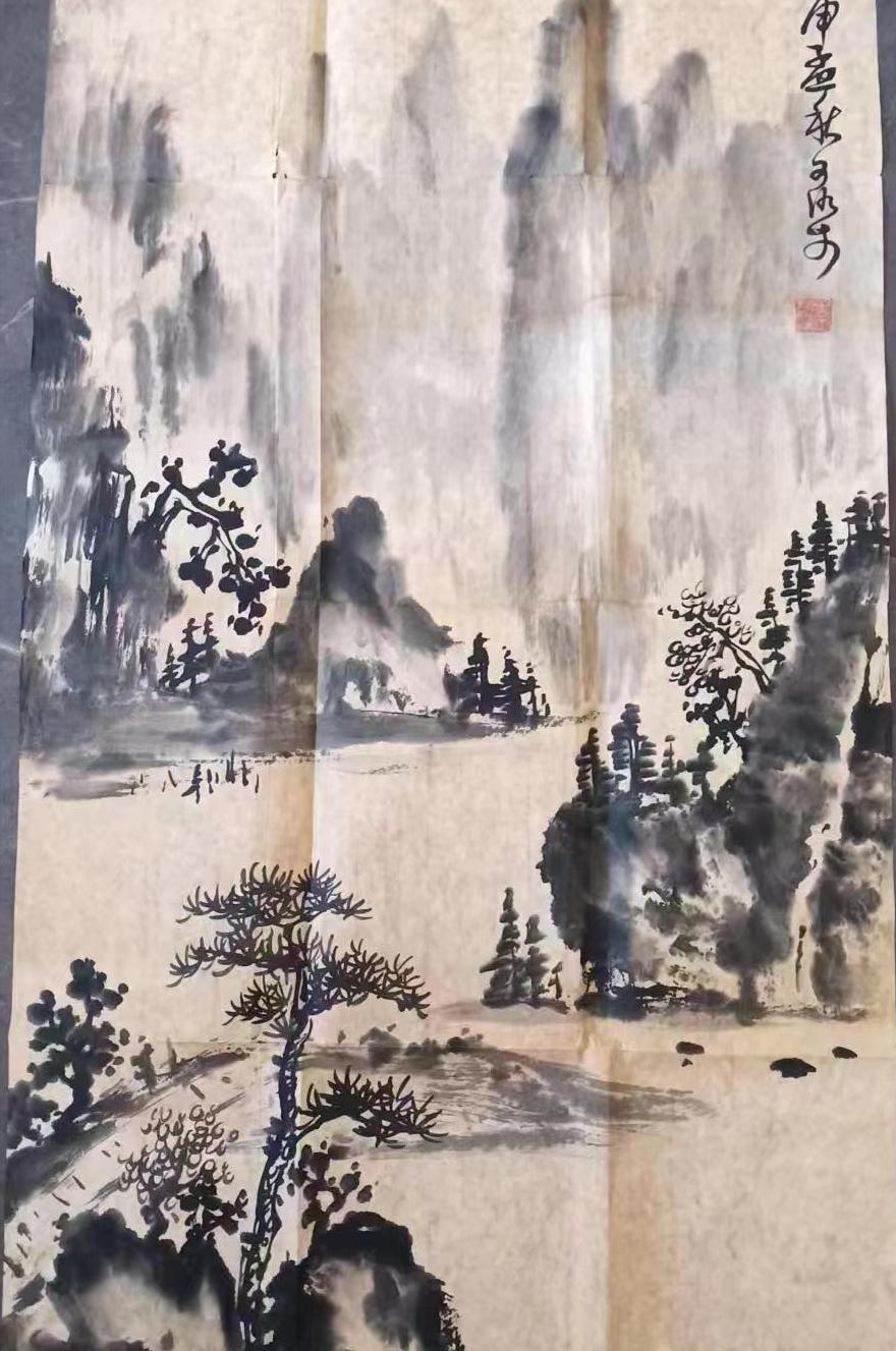 Li Keran landscape painting - iNEWS