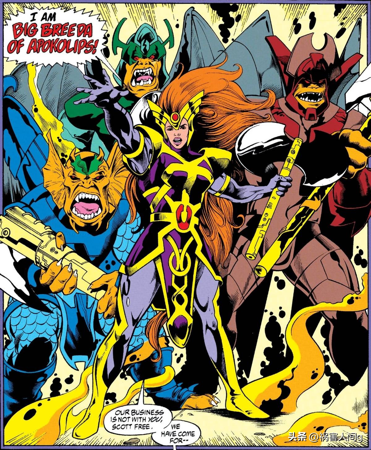 "New God Hero Spectrum" Big Barda: a different furious goddess who has ...