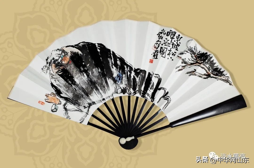 Famous painter Zhang Yi participated in the "Lanting·Shu Fu" art and ...