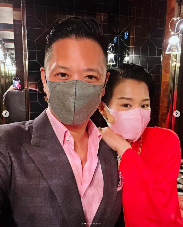 Myolie Wu and her husband show their affection on a date, the couple's ...