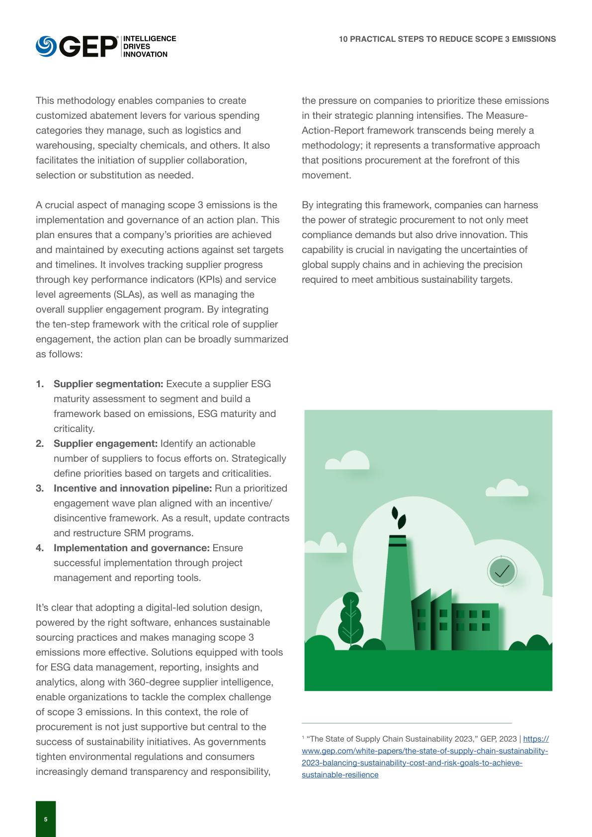 10 Practical Steps to Reduce Scope 3 by 2024 Report (English version ...