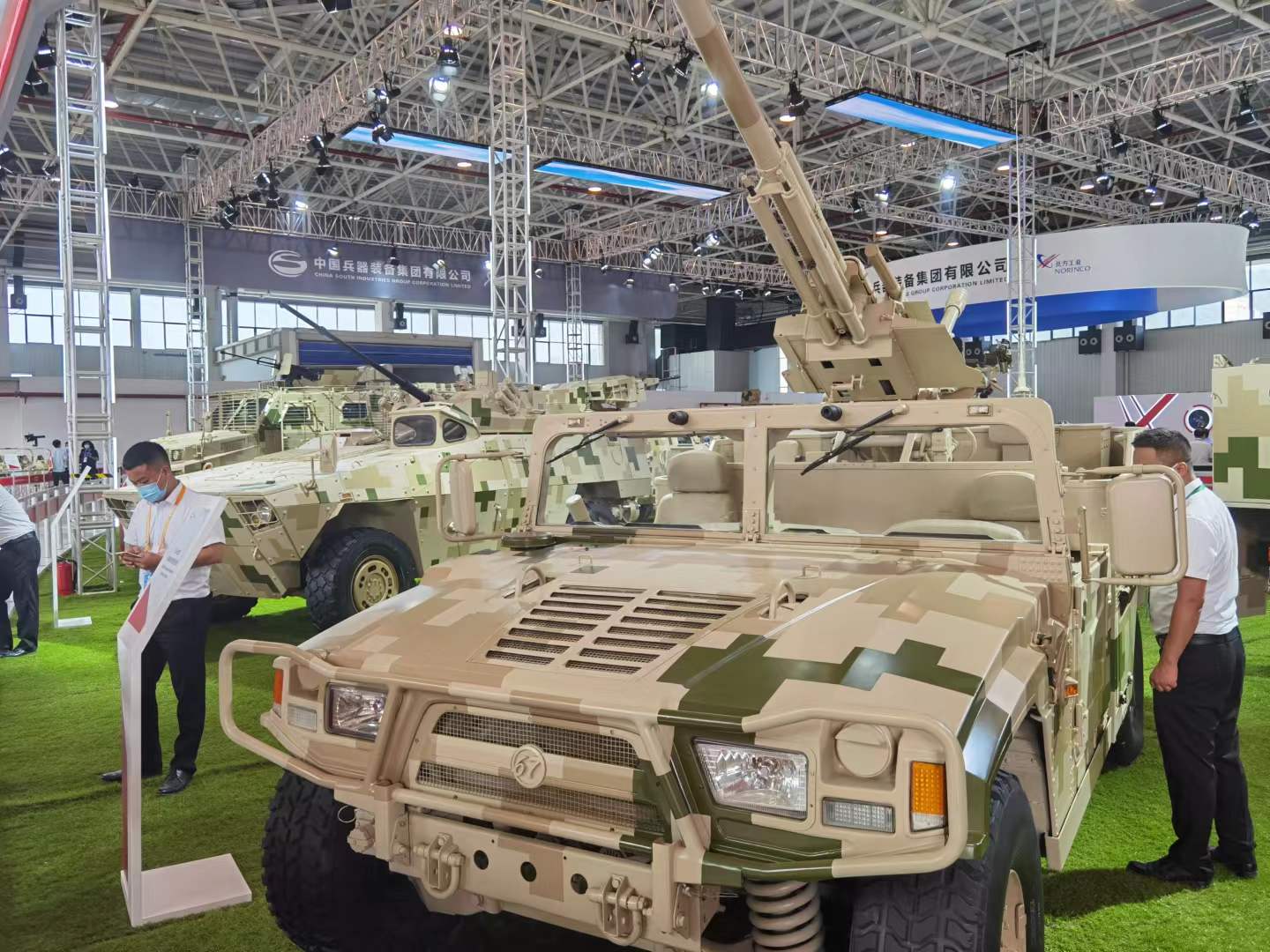 China Air Show Armament Hall "Great Powers Heavy Weapons" is a feast ...