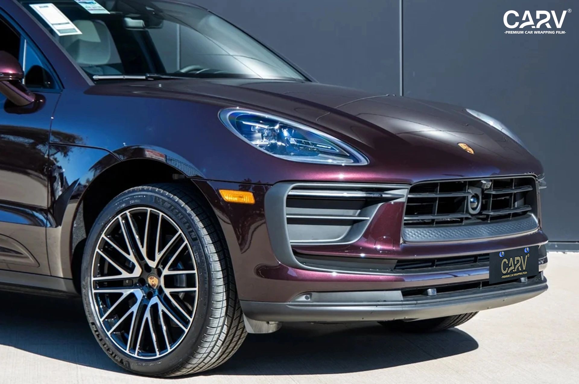 Porsche Cafu color changing film Platinum cuprite metallic paint, like ...