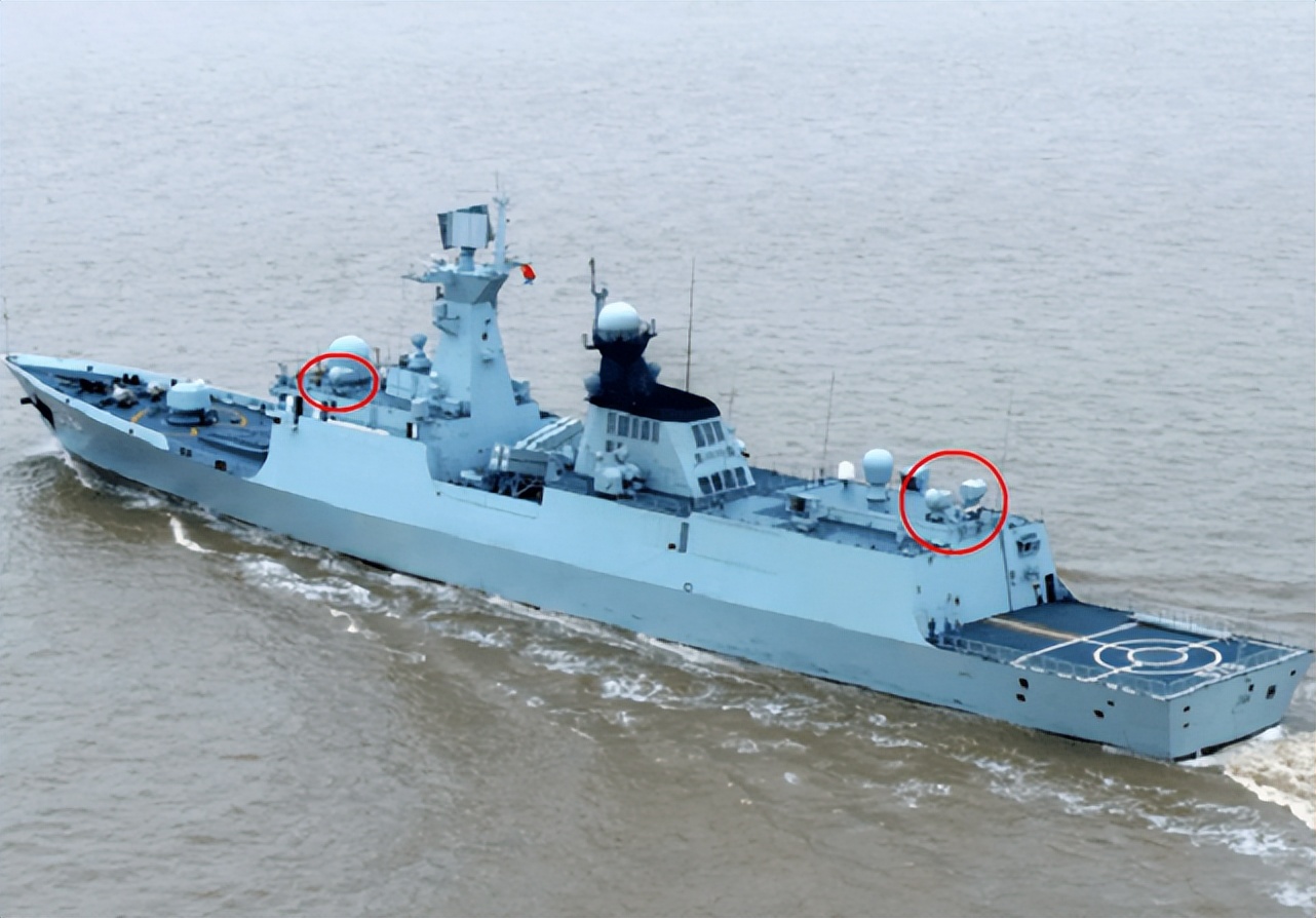Phased array radar cabbage! The improved 054A is equipped with a 4-sided array, and the combat ...