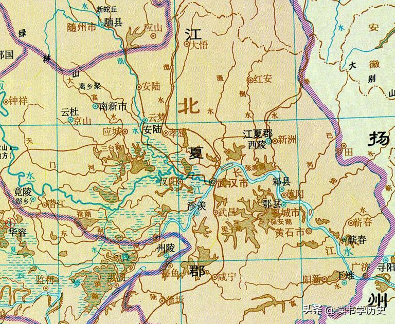 Through the map, understand the historical changes of Wuhan City, Hubei ...