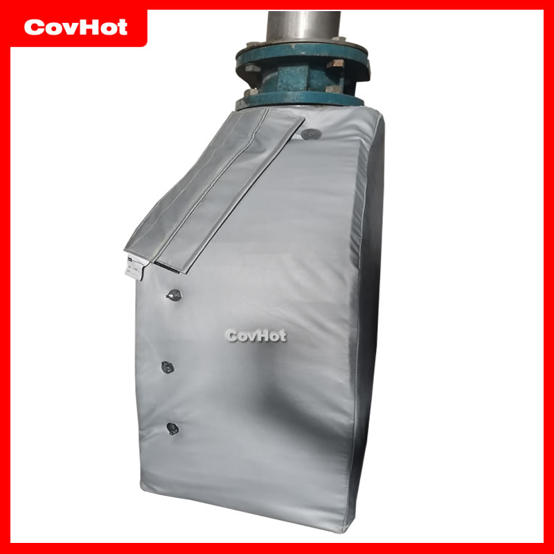 Application of detachable insulation cover in different temperature ...