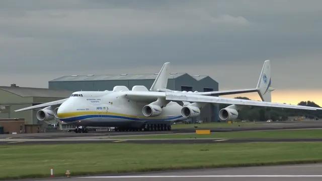 The "Sky Behemoth", the world's largest transport plane, has come to ...