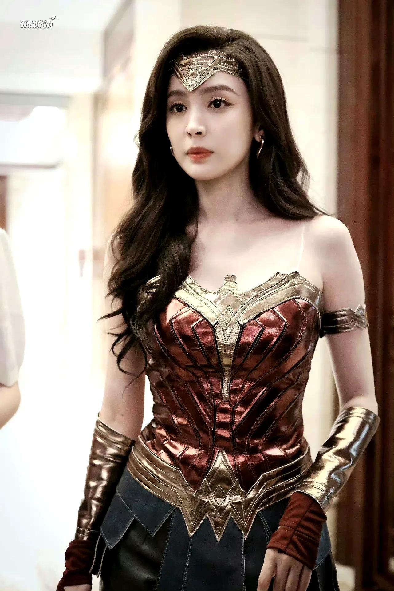 Huang Zitao Sun Qian Xu Zhisheng School Uniform Group Photo Nazha cos Wonder Woman Reuters Zhao ...