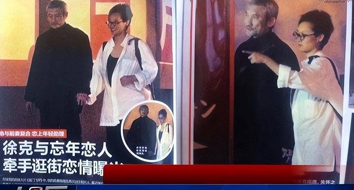 73-year-old Xu Kexi is a father, and he is walking with his 30-year-old ...