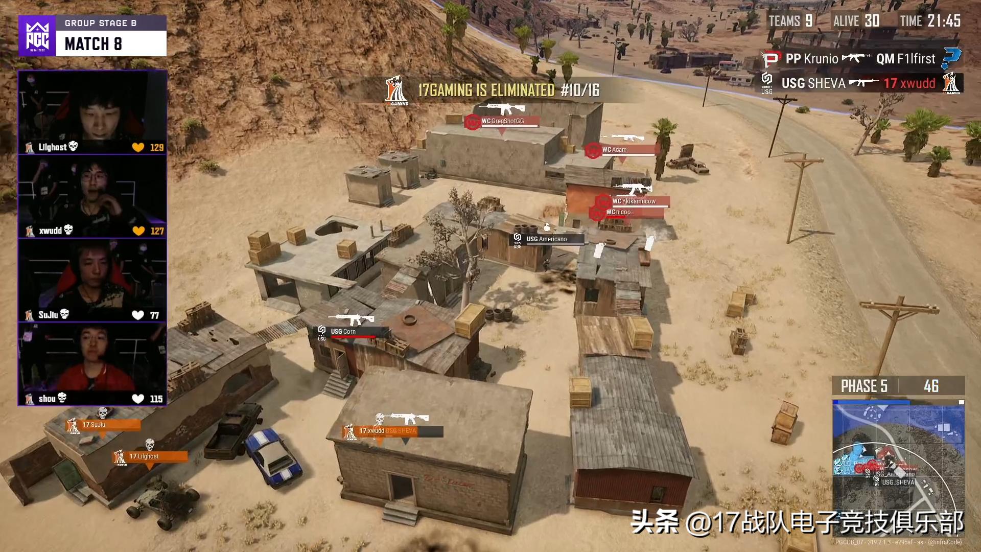 PlayerUnknown's Battlegrounds PGC World Championship: 32 points on the ...