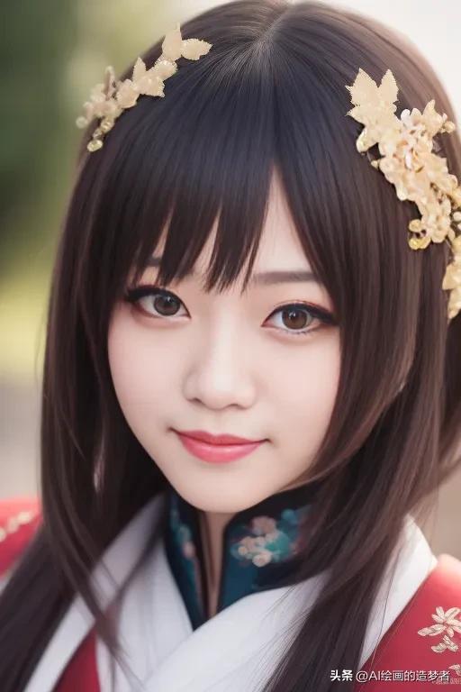 AI Beauty (17) Ancient Costume Photo: The Concern of a Girl of Chinese ...