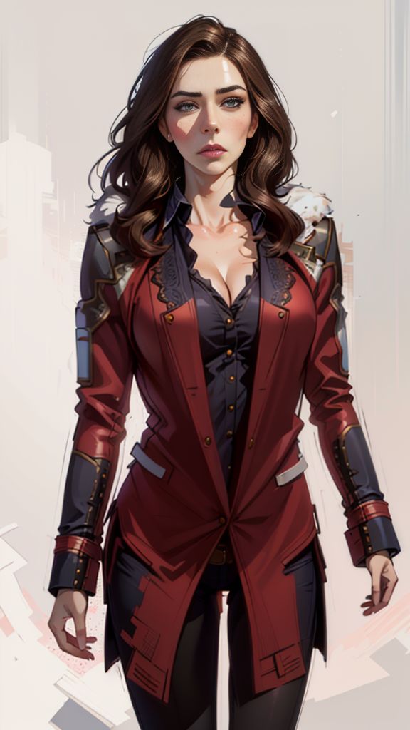 AI Drawing Marvel "Avengers" Scarlet Witch: Wanda - iMedia