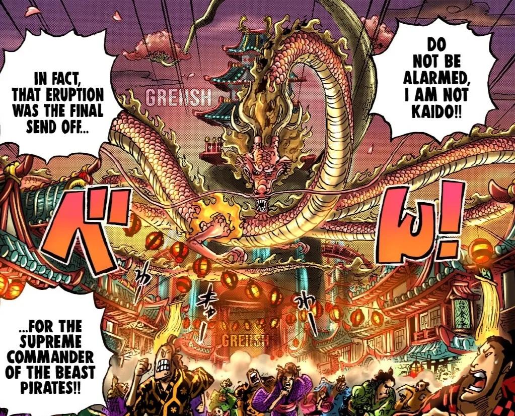 One Piece Chapter 1050: Kaido was burned to death by lava, Zoro was ...