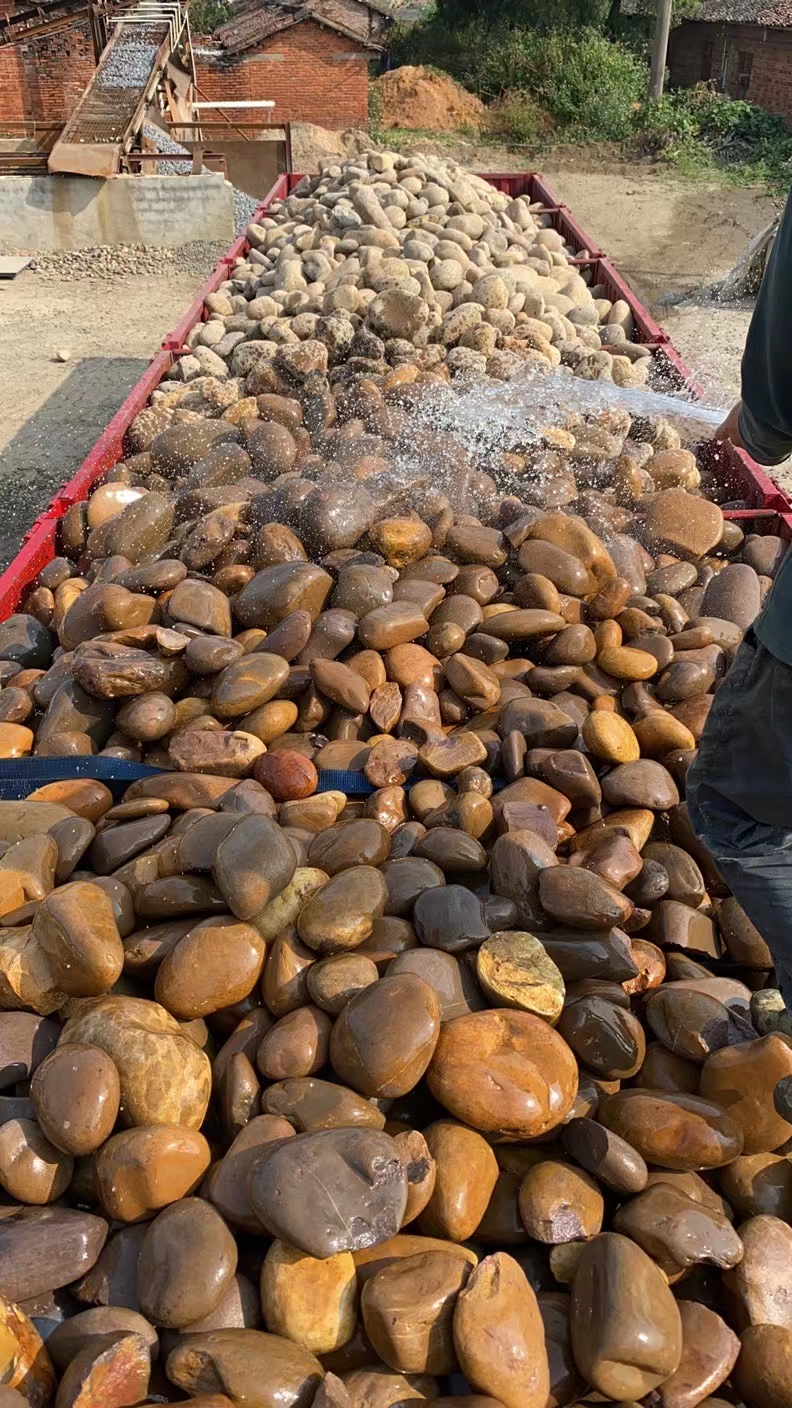 Cobblestone can be used for fish pond perimeter, substation filtration ...