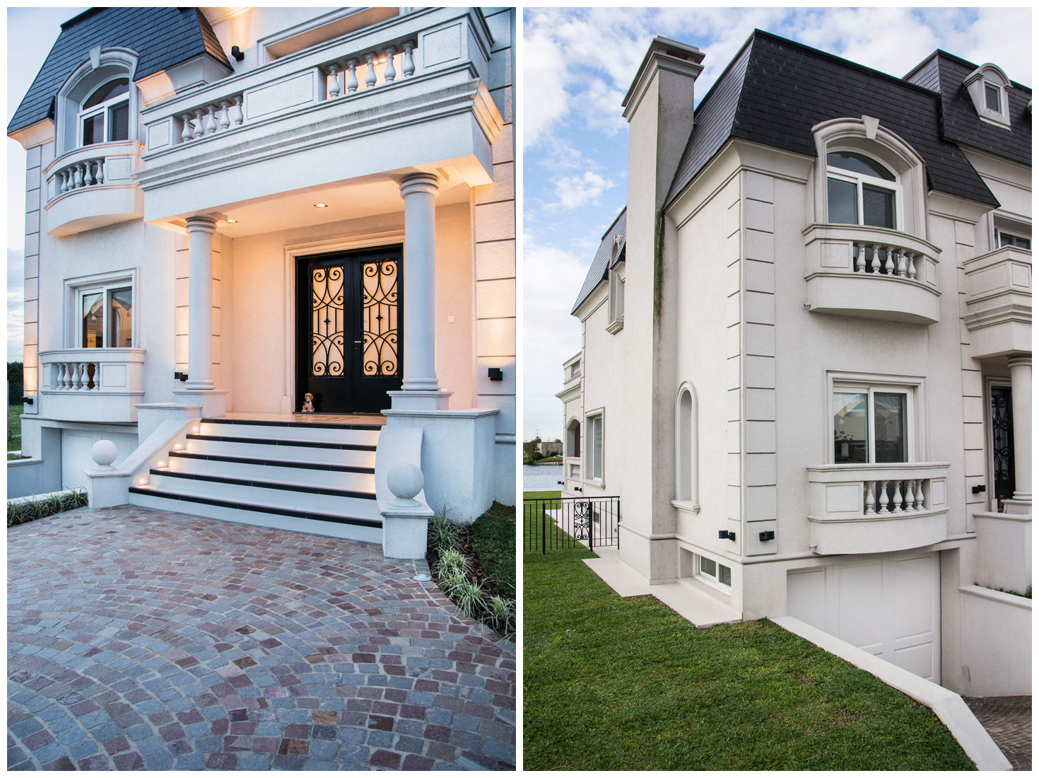 Real shots of semi-basement French villas, come here - iNEWS