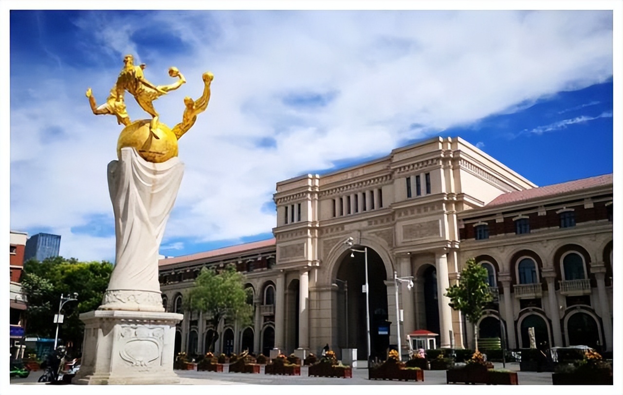 The most valuable building in Tianjin, the 4A scenic spot does not ...