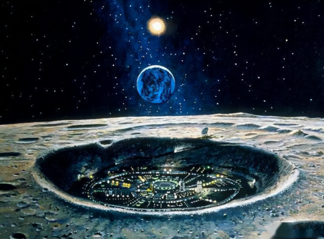 On the far side of the moon, Chang'e-4 first discovered ...