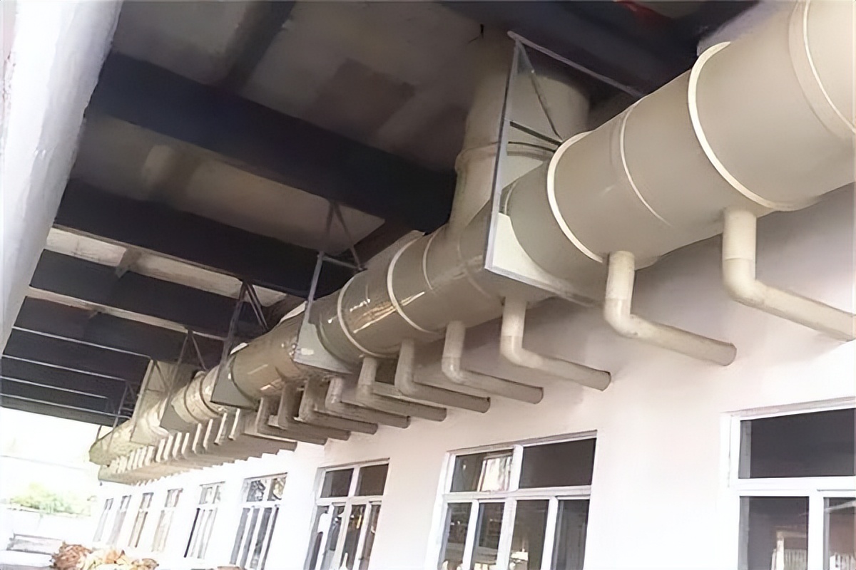 Construction scheme of mechanical smoke prevention and exhaust ...