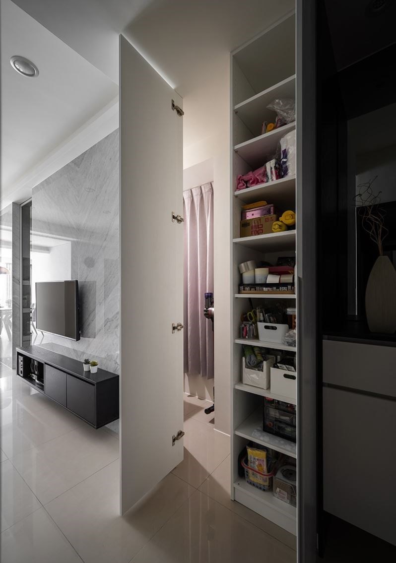 6 simple strokes to get a storage room! The home can hold 100 more ...