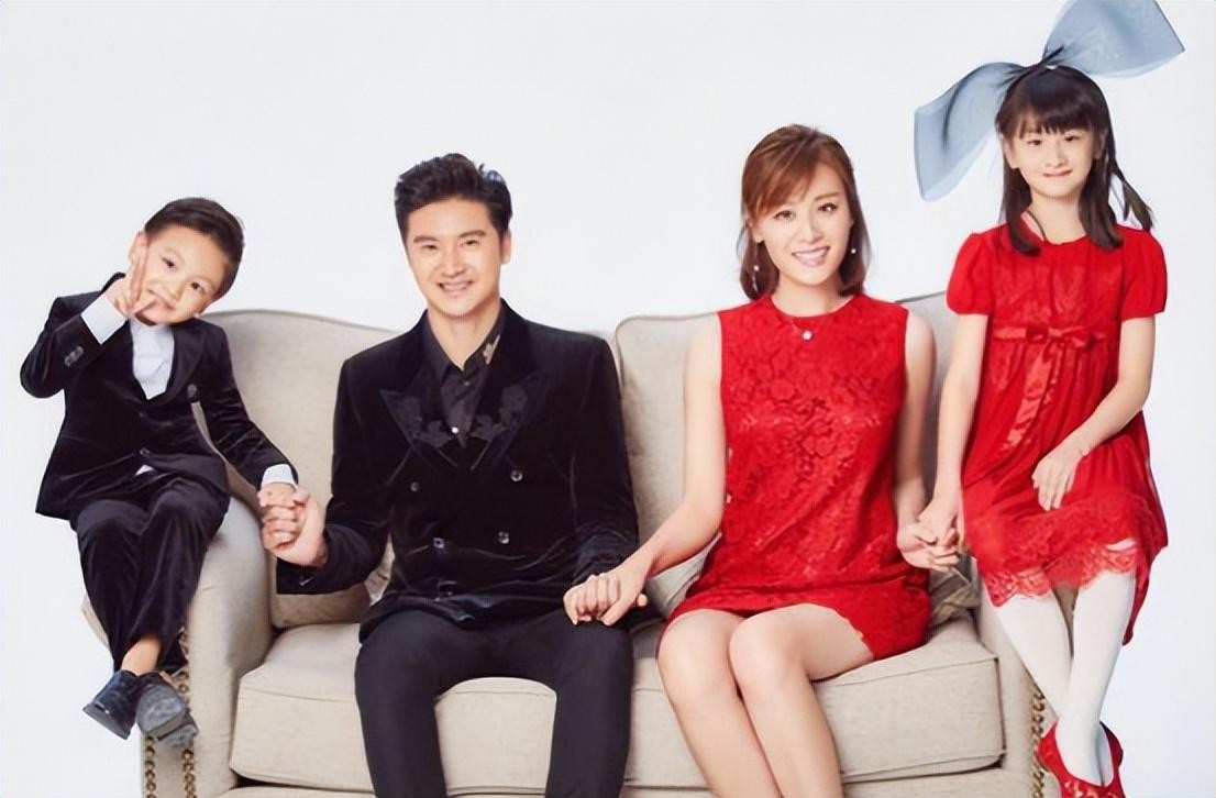 Tian Liang's family portrait exposed! The family shares the same face ...