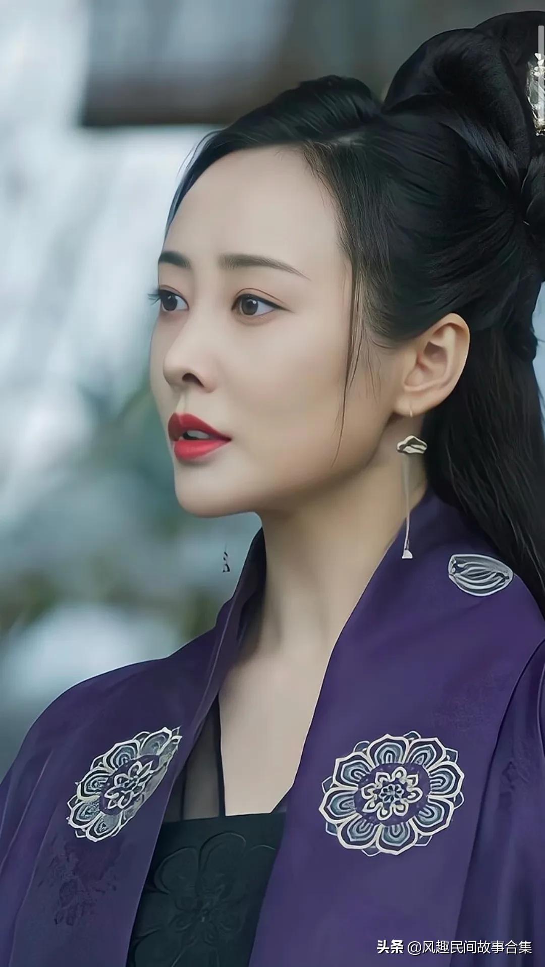 Actor Li Chun, who plays Xuanyuan Qingfeng, a swordsman in the snow, a ...