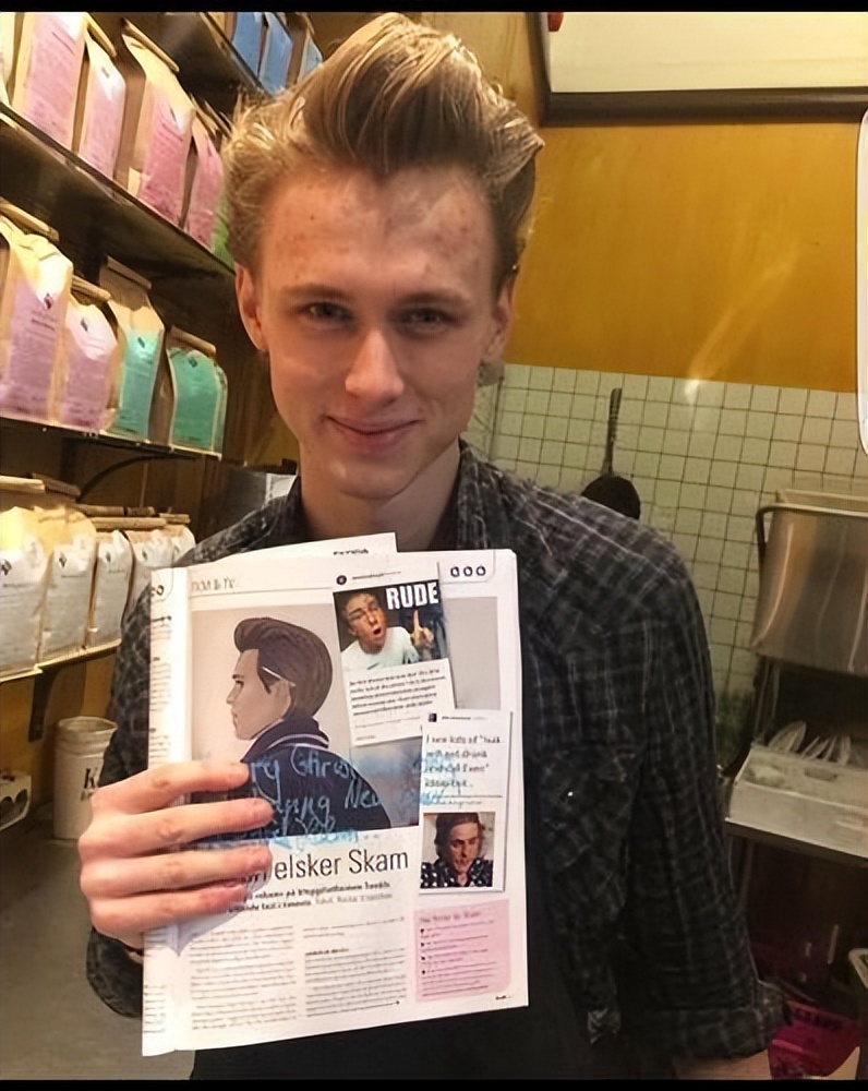 He is a representative of young actors in the Norwegian film industry ...